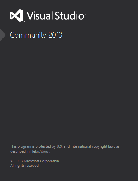 Visual Studio Community Edition 2013 | Making Visual Studio perfect