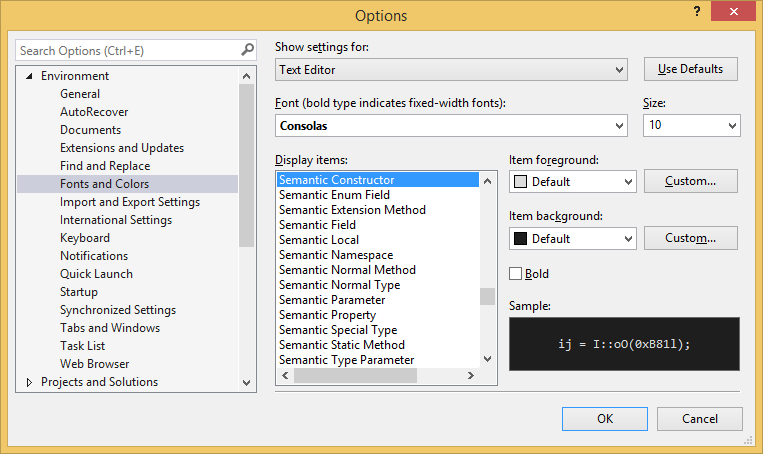 Semantic C# code highlighting in Visual Studio 2017 | Making Visual ...